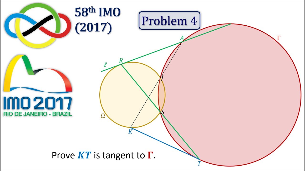 IMO 2017 Problem 4: Solving IMO Geometry in 3 minutes - YouTube