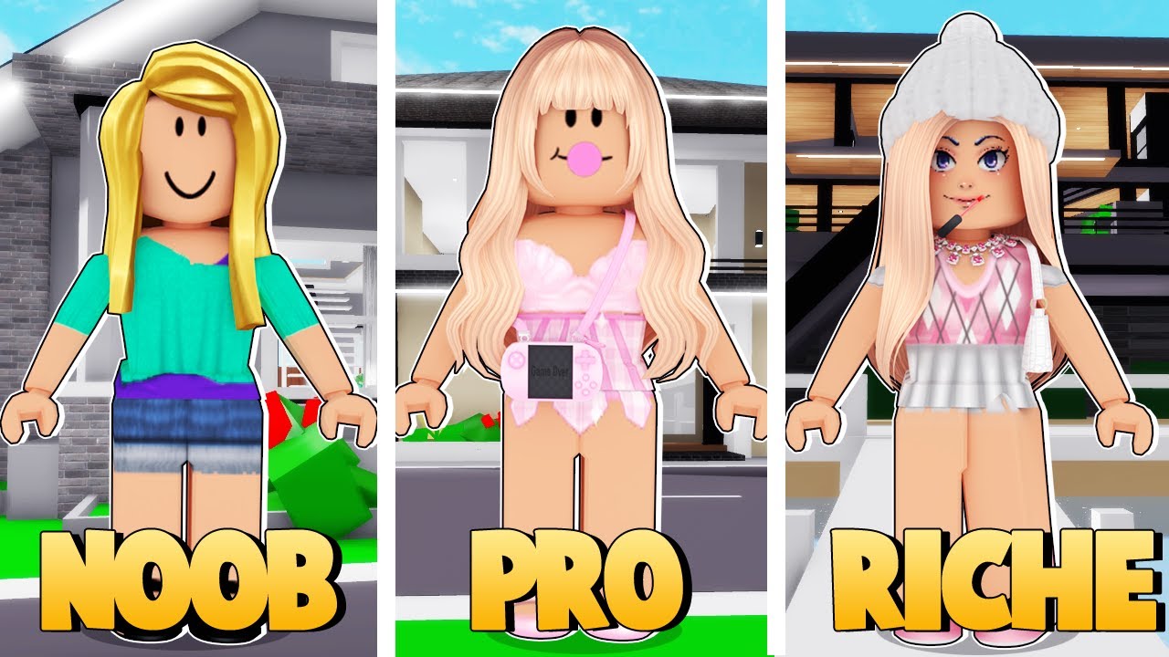 DE NOOB À PRO À RICHE SUR BROOKHAVEN | ROBLOX BROOKHAVEN RP ...