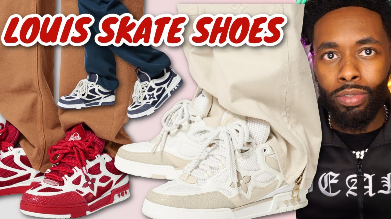 FIRST LOOK :LOUIS VUITTON SKATE SK8 SNEAKER ? - YouTube