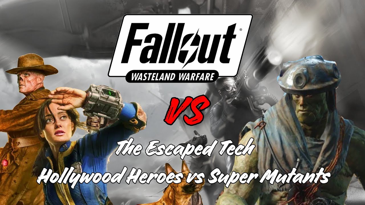 The Escaped Tech - Hollywood Heroes vs Super Mutants - Fallout ...