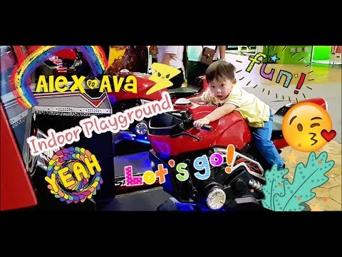 Games for KiDs Play - Indoor PlayGround - Alex & Ava -The wheel on the ...