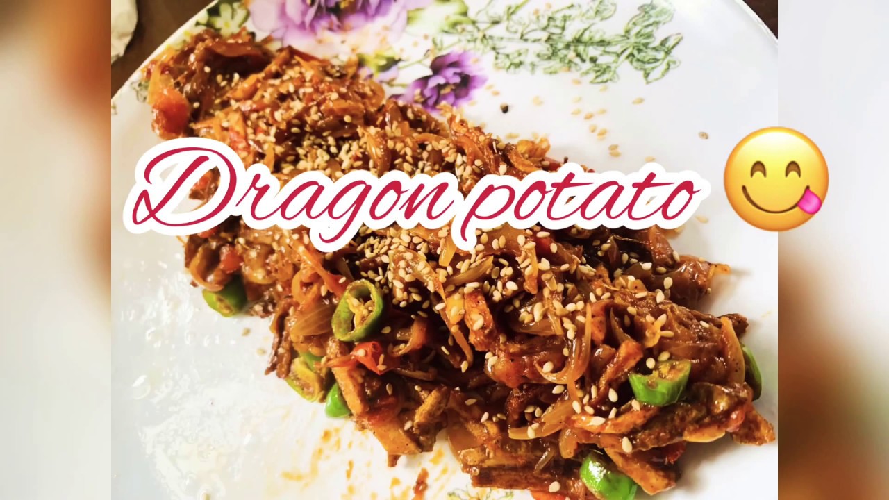 |DRAGON POTATO| Veg Starter 😋😋😋 - YouTube