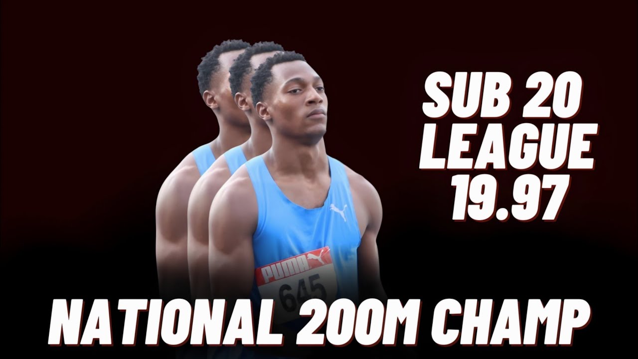 Bryan Levell Clocks A Massive 200m PB To Punch Ticket To Paris - YouTube