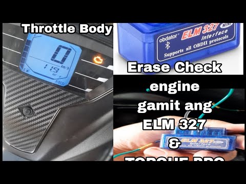 Mio Gravis Check Engine | No error Codes | After maglinis ng Throttle ...