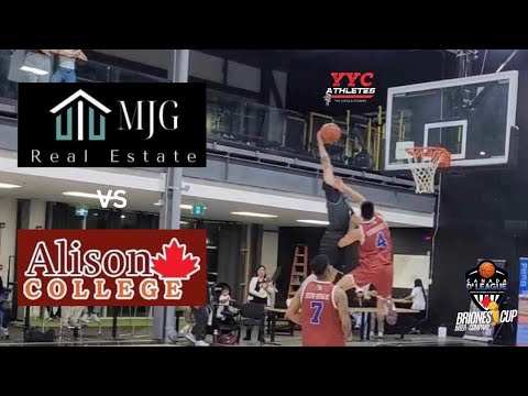 MJG REAL ESTATE vs ALISON COLLEGE | FULL GAME HIGHLIGHTS | 2024 CANADA ...