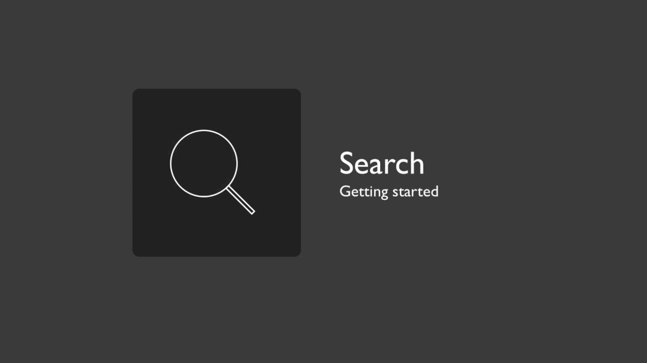 Search for Blocs - Getting started - YouTube