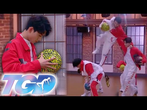 Basketball Players turned Dancers, F3 thrills the audience! | TGD China | Auditions Week 4