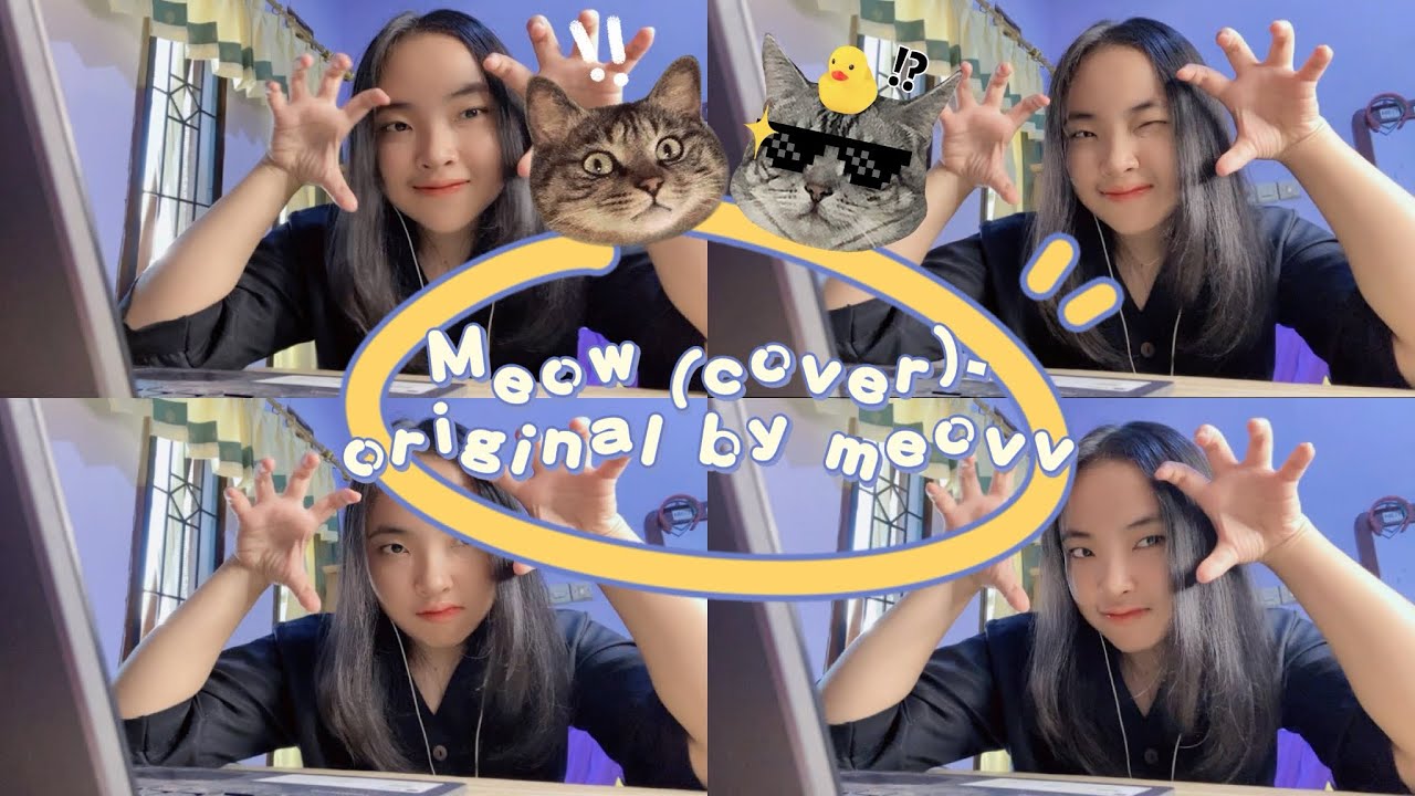 Meow (cover) - original by meovv - YouTube