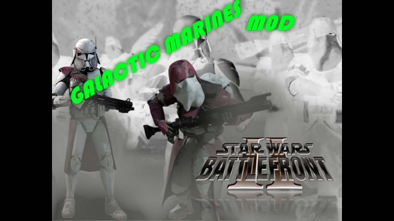CLONE COMMANDER BACARA ! - Galactic Marines mod - SWBF2 - - YouTube