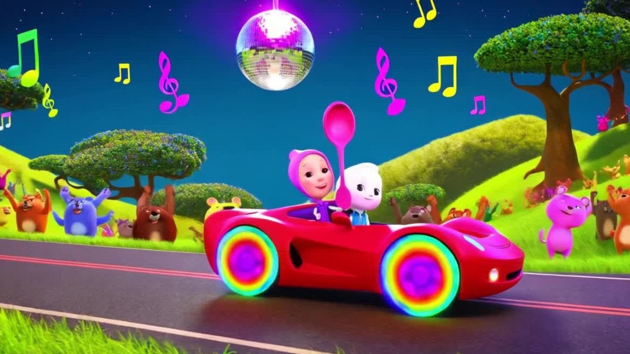 Hey Diddle Diddle | Kids Fun Song | Dancing Animals | Kids Song Along ...