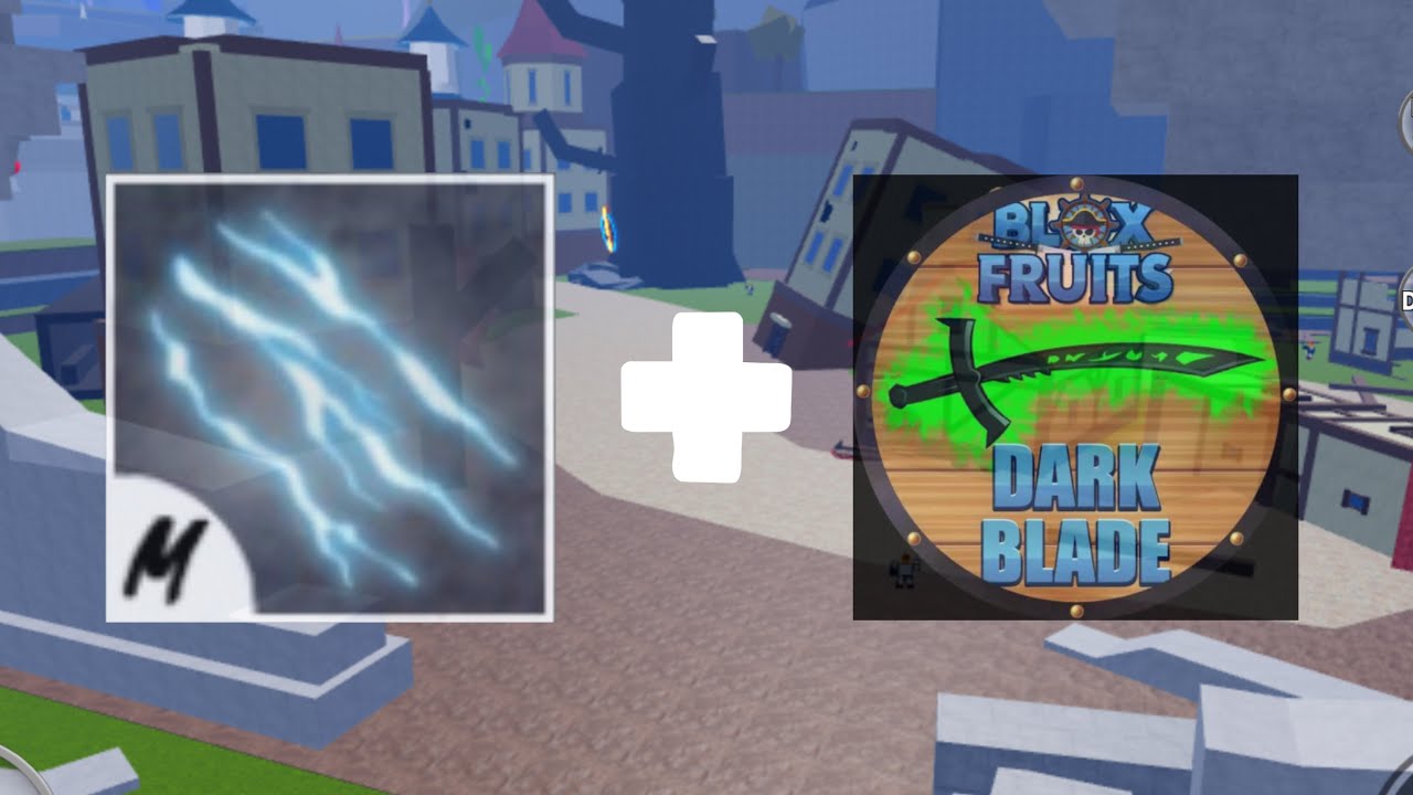 Combo with Dark Blade and Electric Claw (Blox Fruits) - YouTube