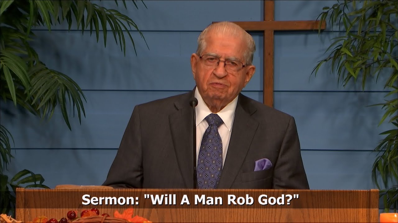 Will A Man Rob God? - Malachi 3:7-18 - YouTube