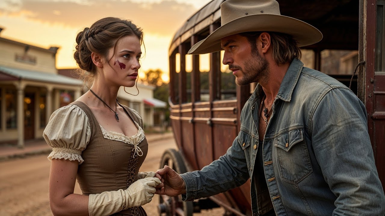 The Mail-Order Bride Was Scared To Step Down, The Cowboy Said “I’ll ...