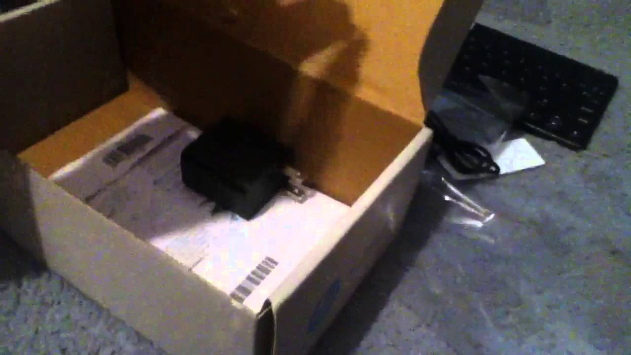 HP Stream 7 And Wireless Keyboard Unboxing - YouTube