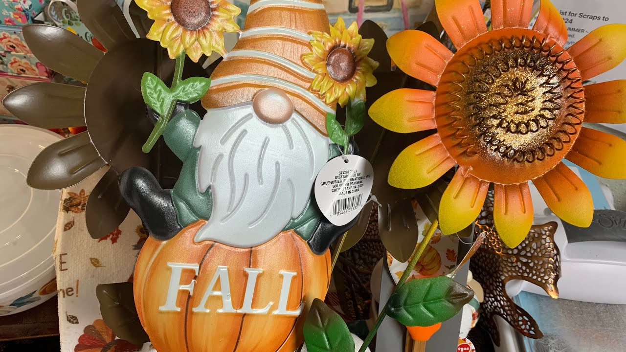 Dollar Tree Fall Decor Haul 2024! - YouTube