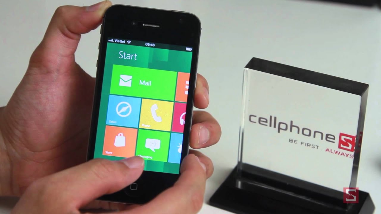 [iPhone] Giới thiệu bộ themes Windows Phone cho iPhone - CellphoneS ...