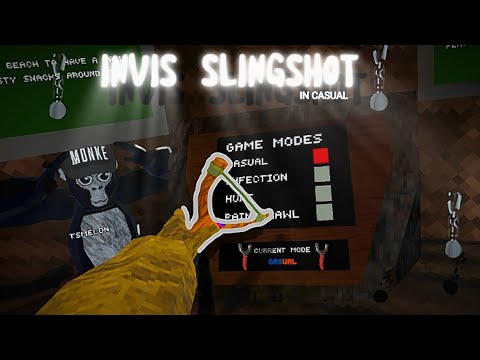 Invisible Slingshot In Casual!!?! | Gorilla Tag | - YouTube