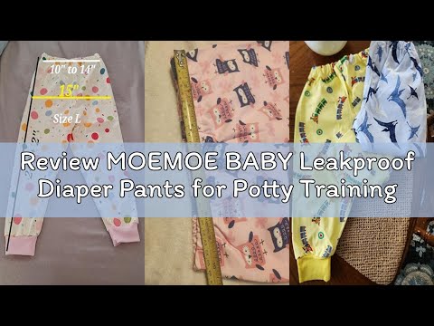 Review MOEMOE BABY Leakproof Diaper Pants for Potty Training Overnight Diaper Short for Toddler Boys