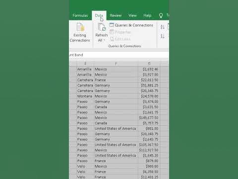 Delete Empty Columns in Excel #shorts #short #excel #exceltutorial #exceltips - YouTube