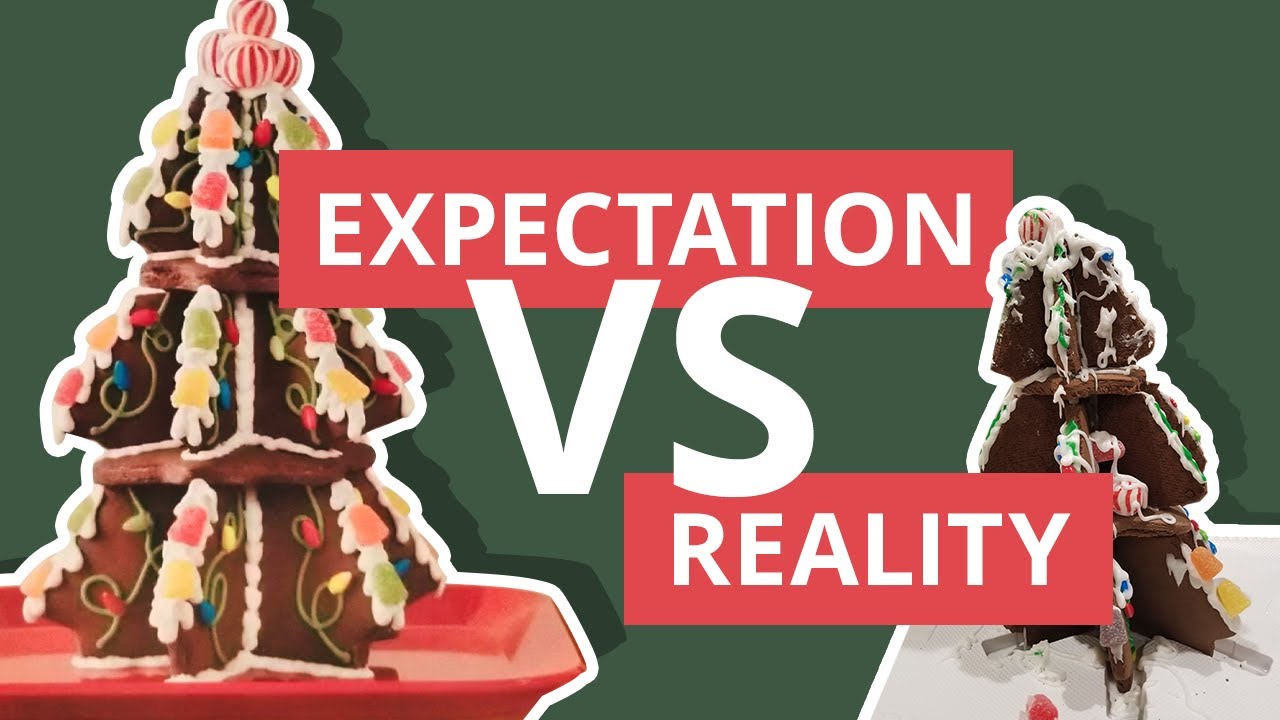 Christmas Cookie Tree: Expectation vs. Reality - YouTube