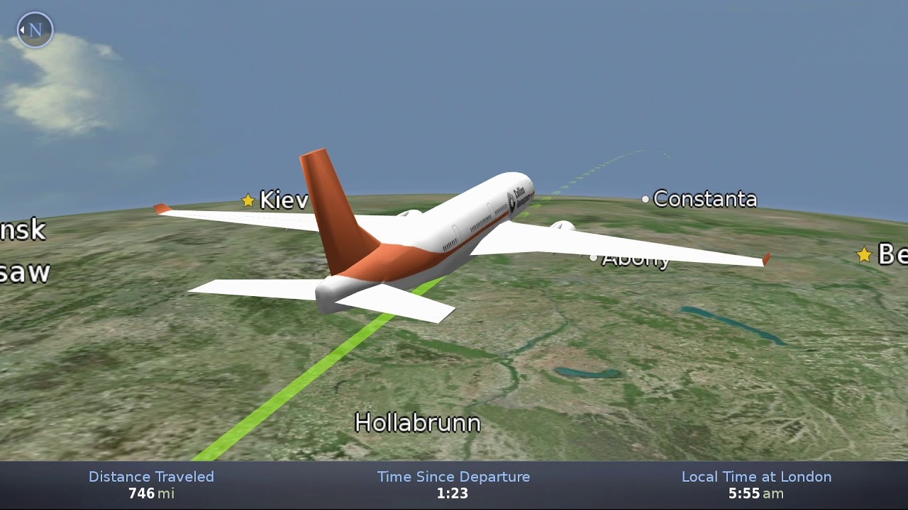Airshow® ASXi high-definition interactive moving maps - YouTube