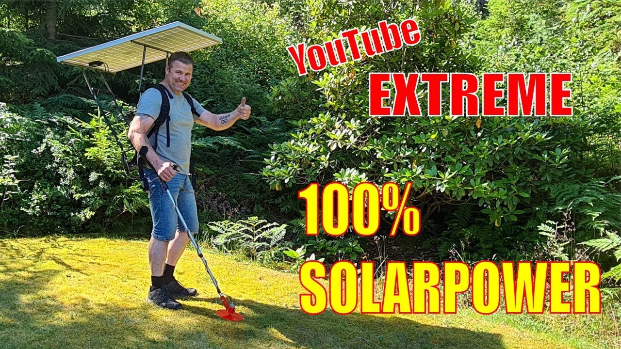 Homemade 100% Solar Powered Weed Eater - YouTube