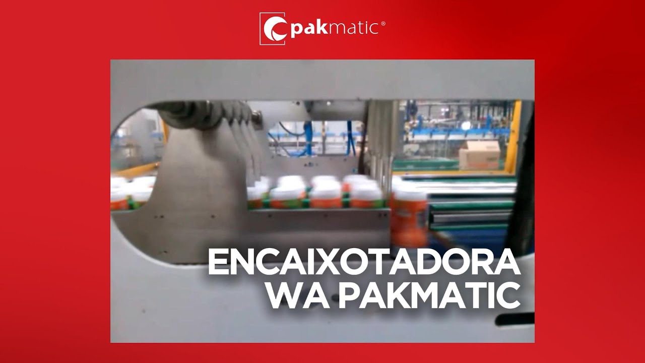 ENCAIXOTADORA WA PAKMATIC - YouTube