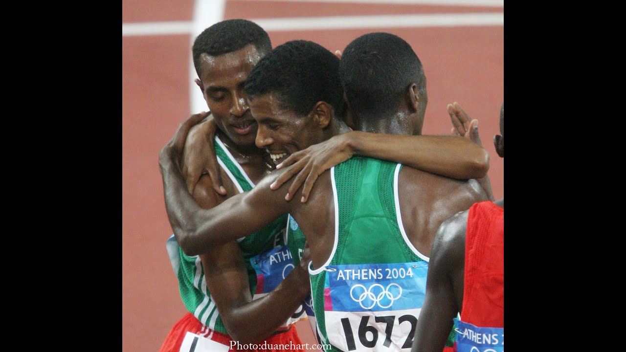 Kenenisa Bekele & Sileshi Sihine Ethiopia, Zersenay Tadese Eritrea ...
