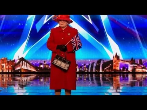 Queen Elizabeth Auditions for Britain’s Got Talent?!