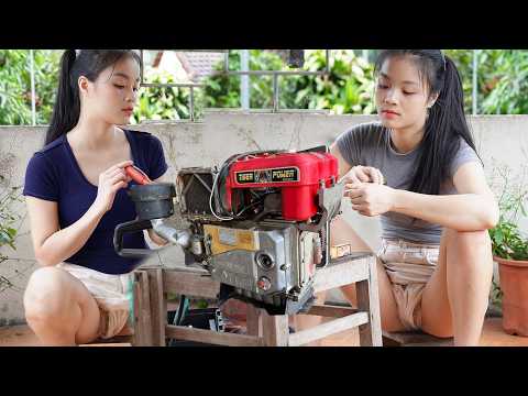 Time-lapse Video: Talented 18-Year-Old Girl Fixes All These Broken Machines in Just 7 Days! Amazing!