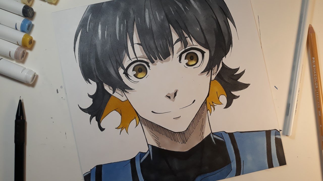 How To Draw || Bachira (Blue Lock) - YouTube