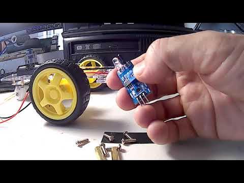 4.- Armado de un Robot Seguidor de Línea. Parte 4 (Sensores Seguidores ...