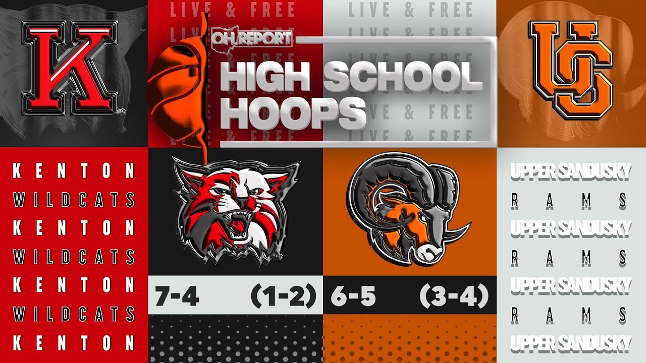 Kenton @ Upper Sandusky Boys Basketball - YouTube