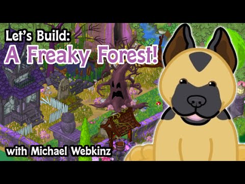 Webkinz Let's Build: A Freaky Forest - YouTube