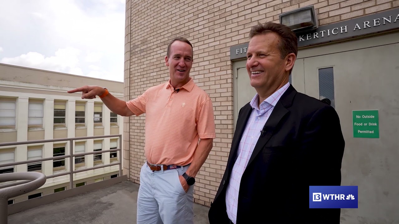 Peyton Manning talks about the newest family QB | EXCLUSIVE - YouTube