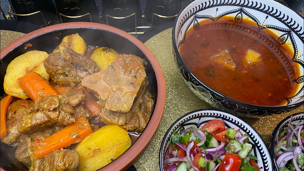 طرز تهیه شوربا تند تیز وطنی 😋-afghan shorwa recipe 🇦🇫 - YouTube