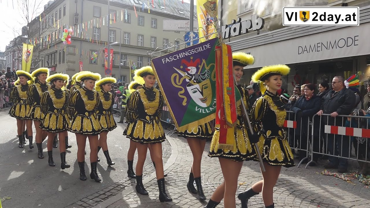 Fasching in Villach - Highlights Faschingsamstag 2015 - YouTube