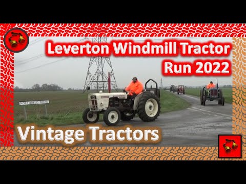 Tractor Road Run (Leverton Windmill Tractor Run) - YouTube