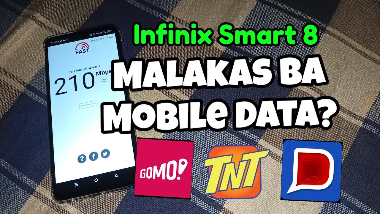 Infinix Smart 8: Malakas ba mobile data? - YouTube