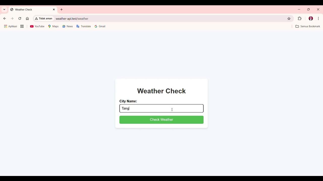 Integrating OpenWeatherMap API with Laravel for Real-Time Weather Data - YouTube