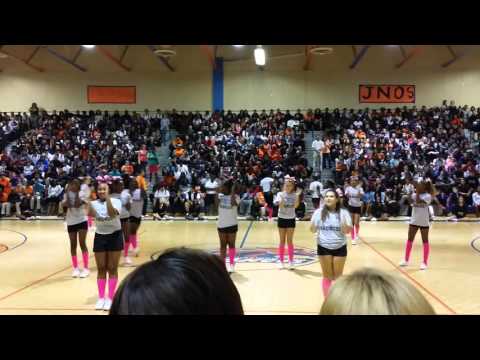 Homestead Senior High PrepRally 2016 Cheerleaders - YouTube
