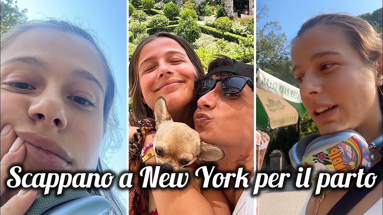 Ultimo e Jacqueline scappano a New York per la nascita del loro figlio ...