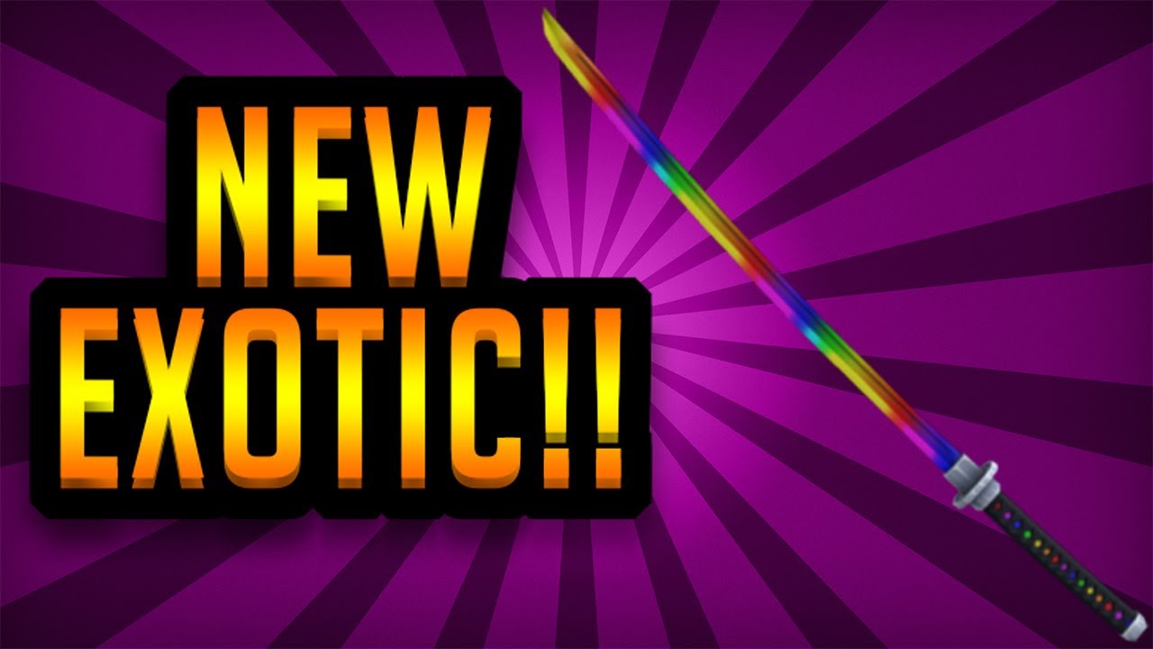 [INSANE] BRAND NEW RAINBOW NINJA EXOTIC!! (ROBLOX ASSASSIN) - YouTube