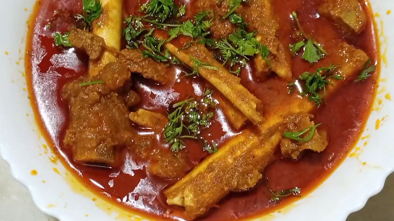 Mutton bones curry|how to make mutton bones curry by kitchen cookings telugu - YouTube