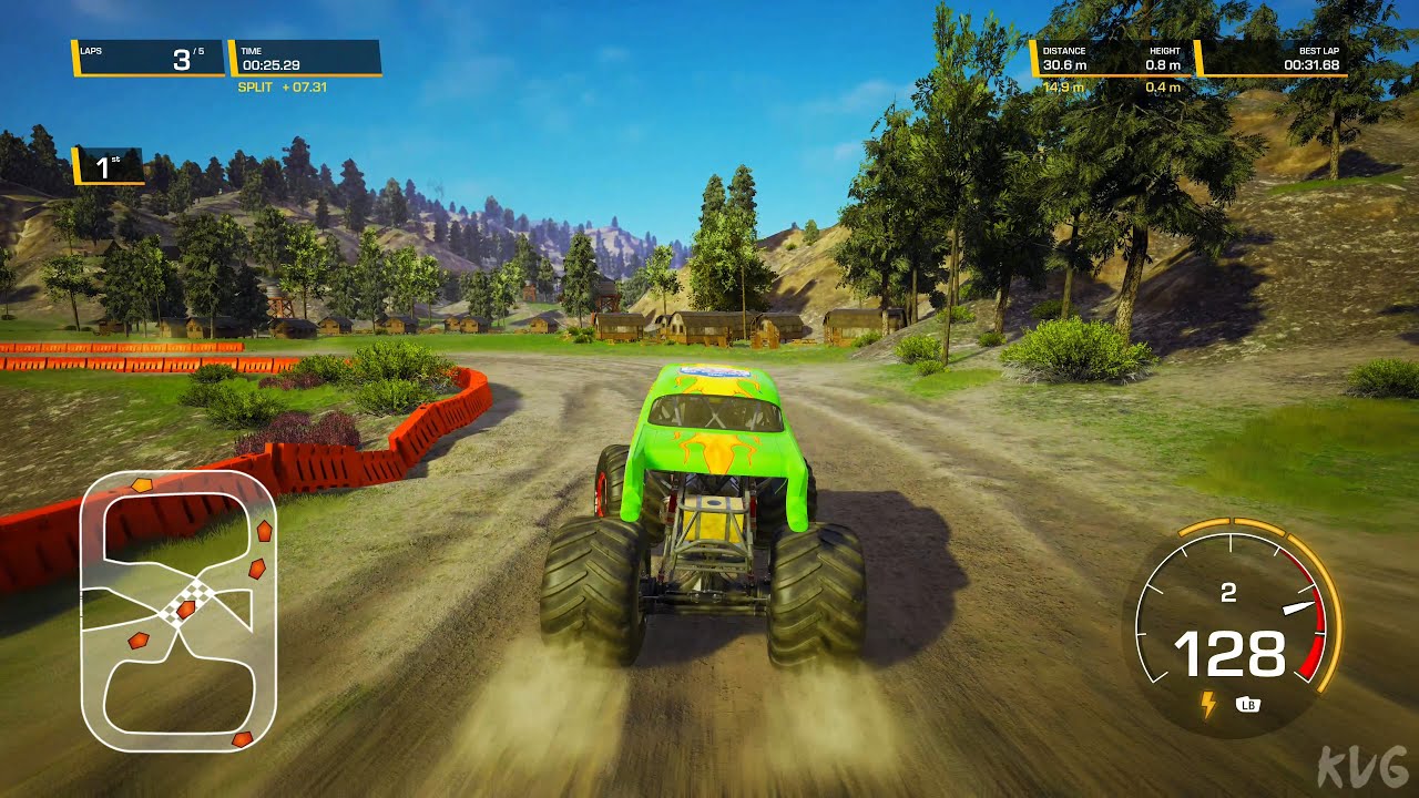 Monster Jam Steel Titans 2 - Avenger - Gameplay (PC UHD) [4K60FPS ...