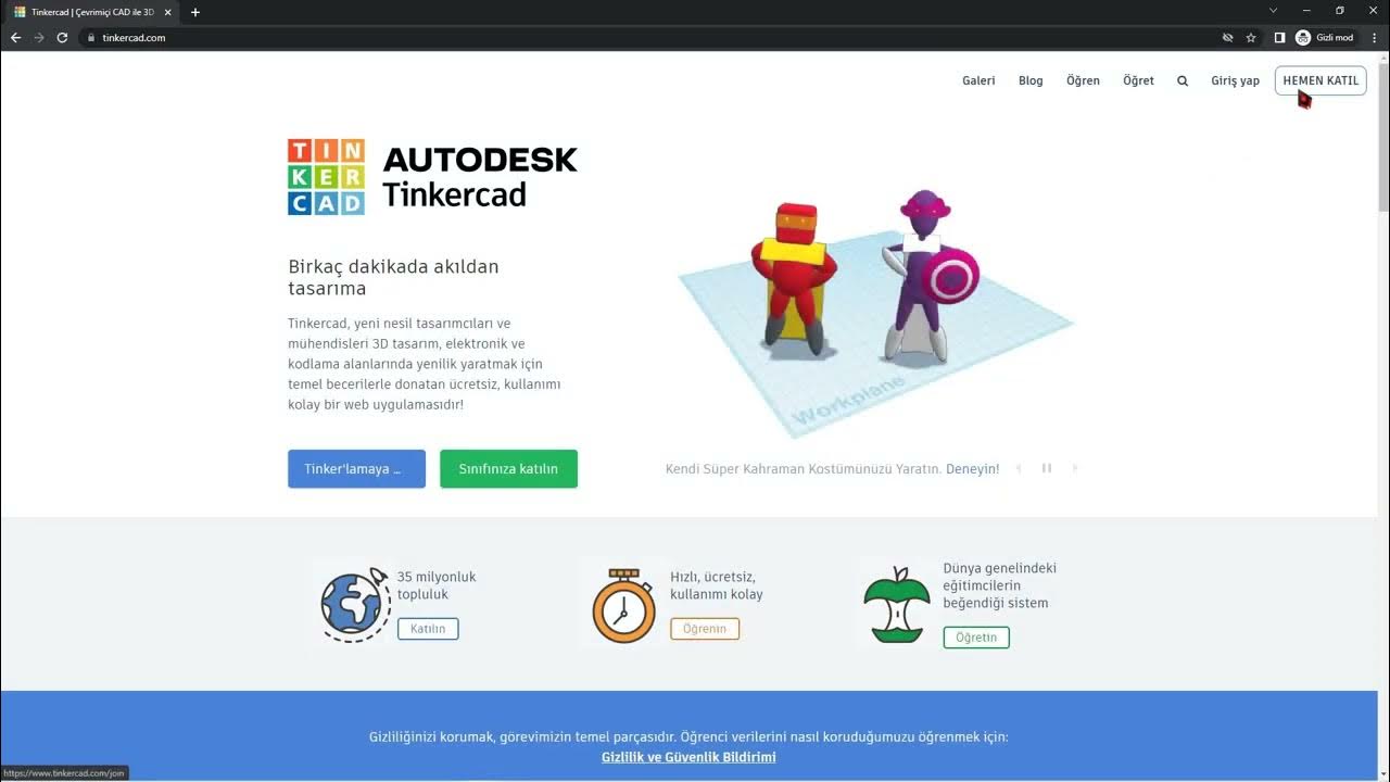 Tinkercad Arduino Dersleri ve Projeleri 1 : Öğrenci ve Öğretmen Kayıt ...