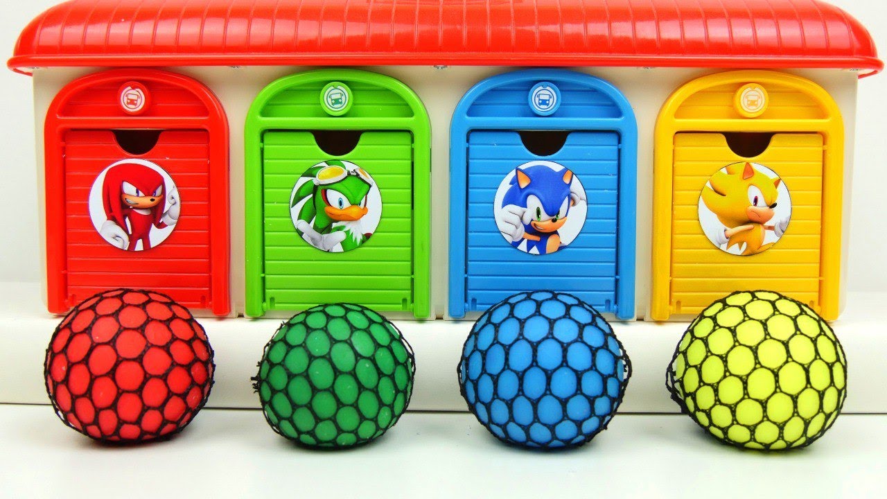 Satisfying Video | How I Made 4 Color ASMR Balls OF Mixing Rainbow Beads AND Cutting ASMR Garage ...