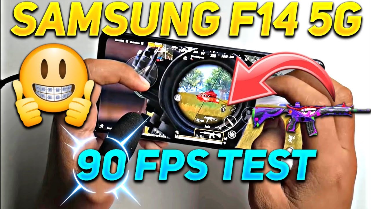 Samsung Galaxy F14 5G Bgmi 90 Fps Test | Samsung Galaxy F14 5G Pubg ...