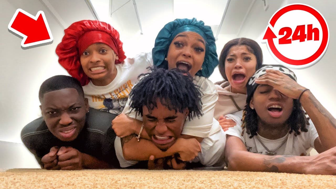 Locked inside a Closet for 24 hours *must watch* - YouTube