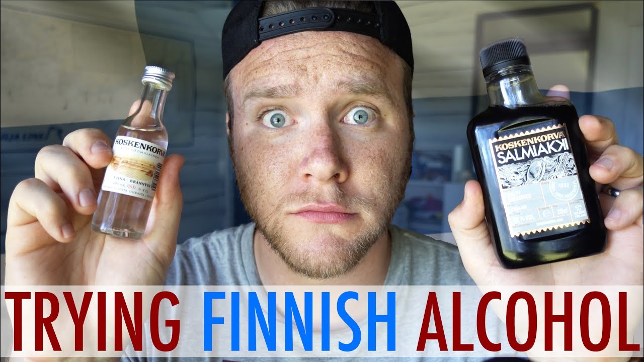 TRYING FINNISH ALCOHOL - YouTube